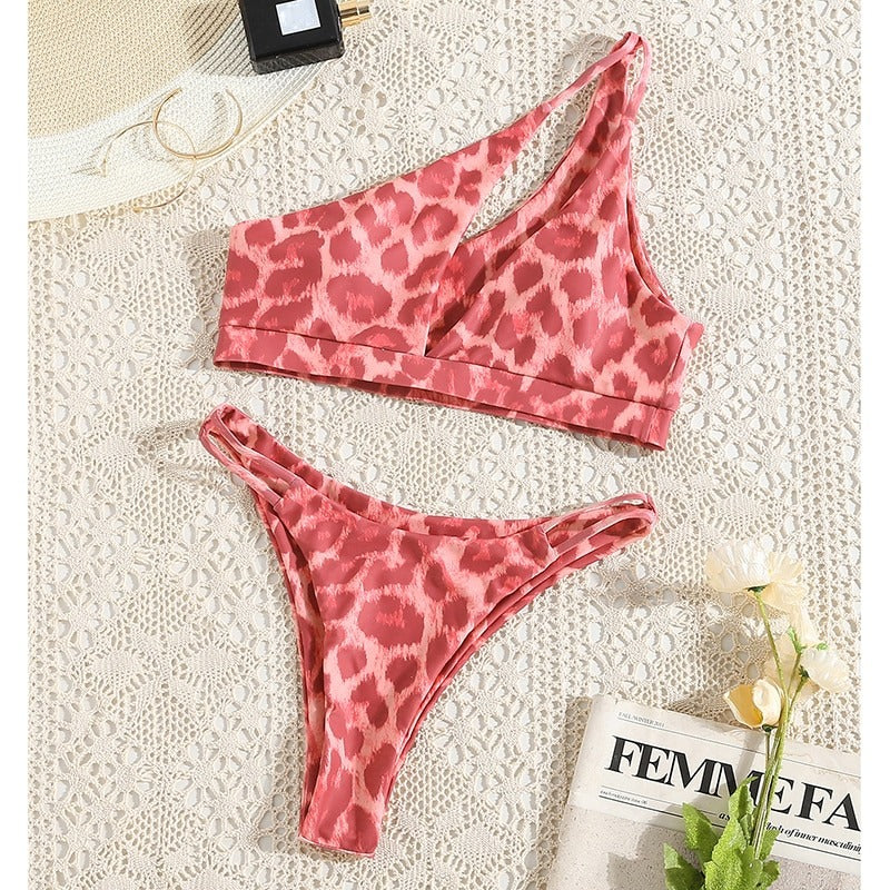 PINK LEOPARD BIKINI 1 SET – Style Apes